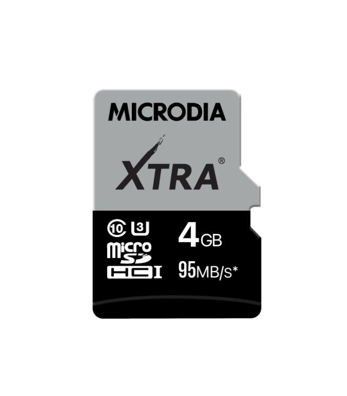 Microdia XTRA microSD card - speeds up to 4x than flash memory cards – Gibutech